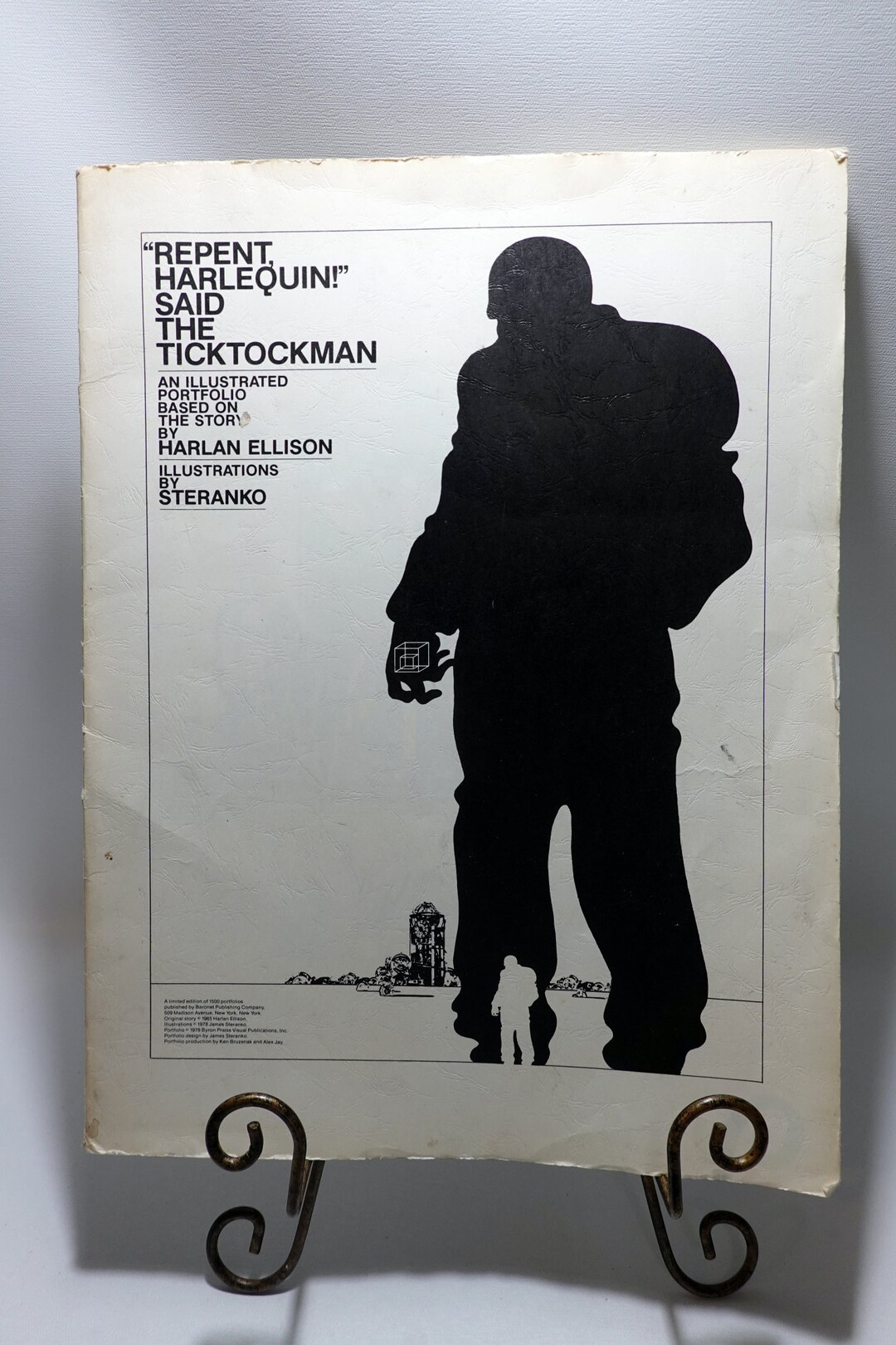 1978 REPENT HARLEQUIN Said the Ticktock Manportfolio (1978) Signed ...