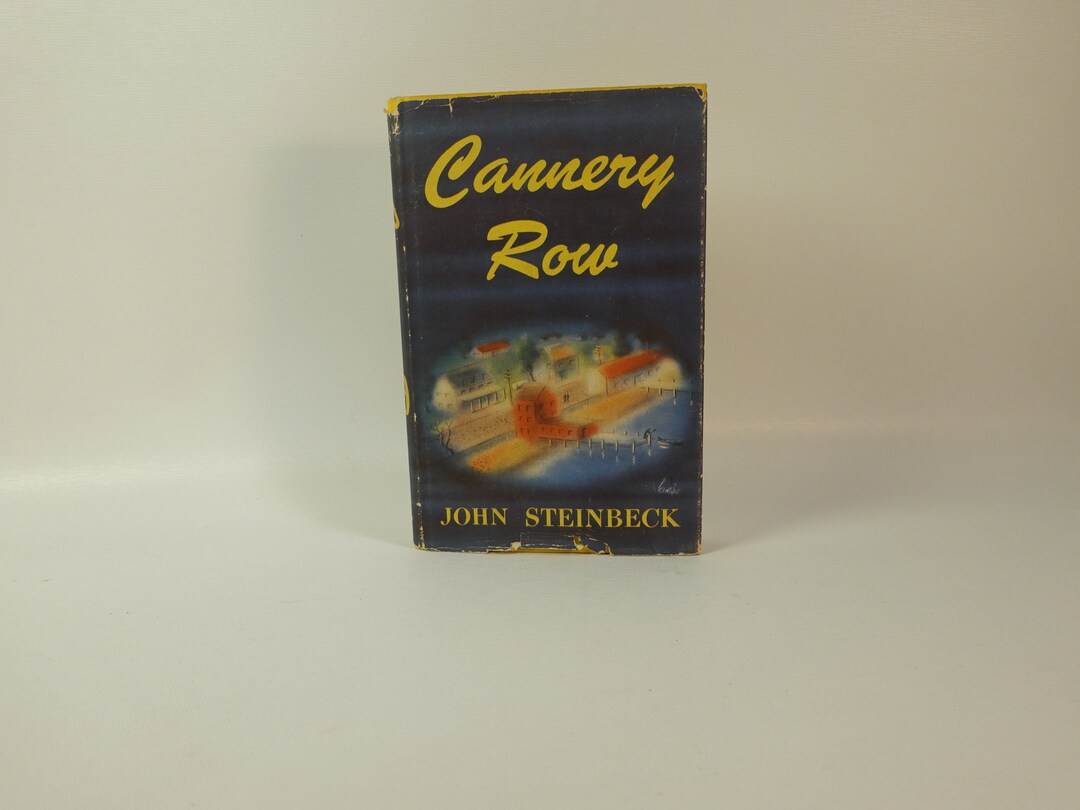 Cannery Row by John Steinbeck, 1945 First Edition Hardcover - Etsy