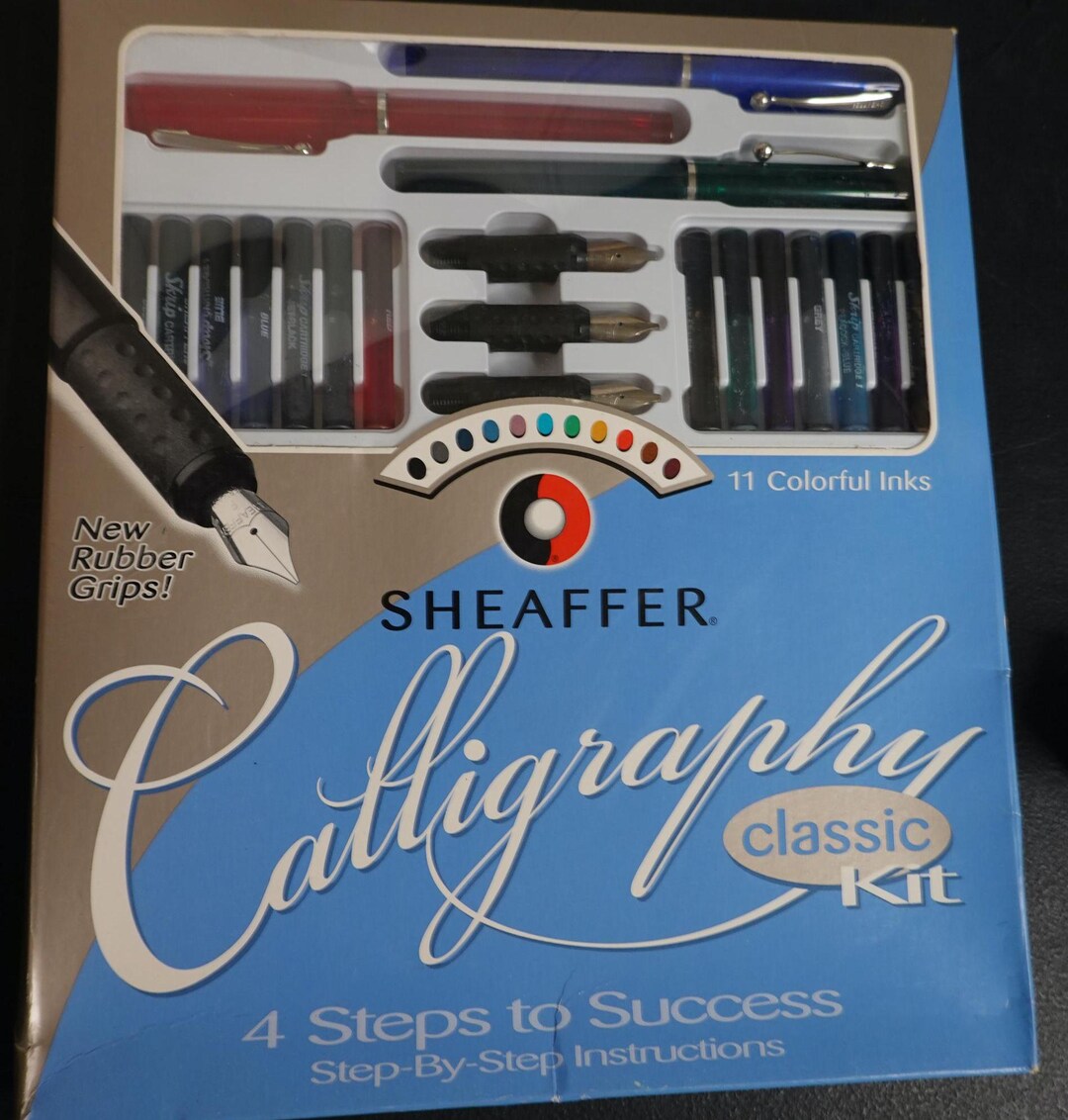 SHEAFFER Fountain Pen Calligraphy Kit: Unopened Classic Set - Etsy