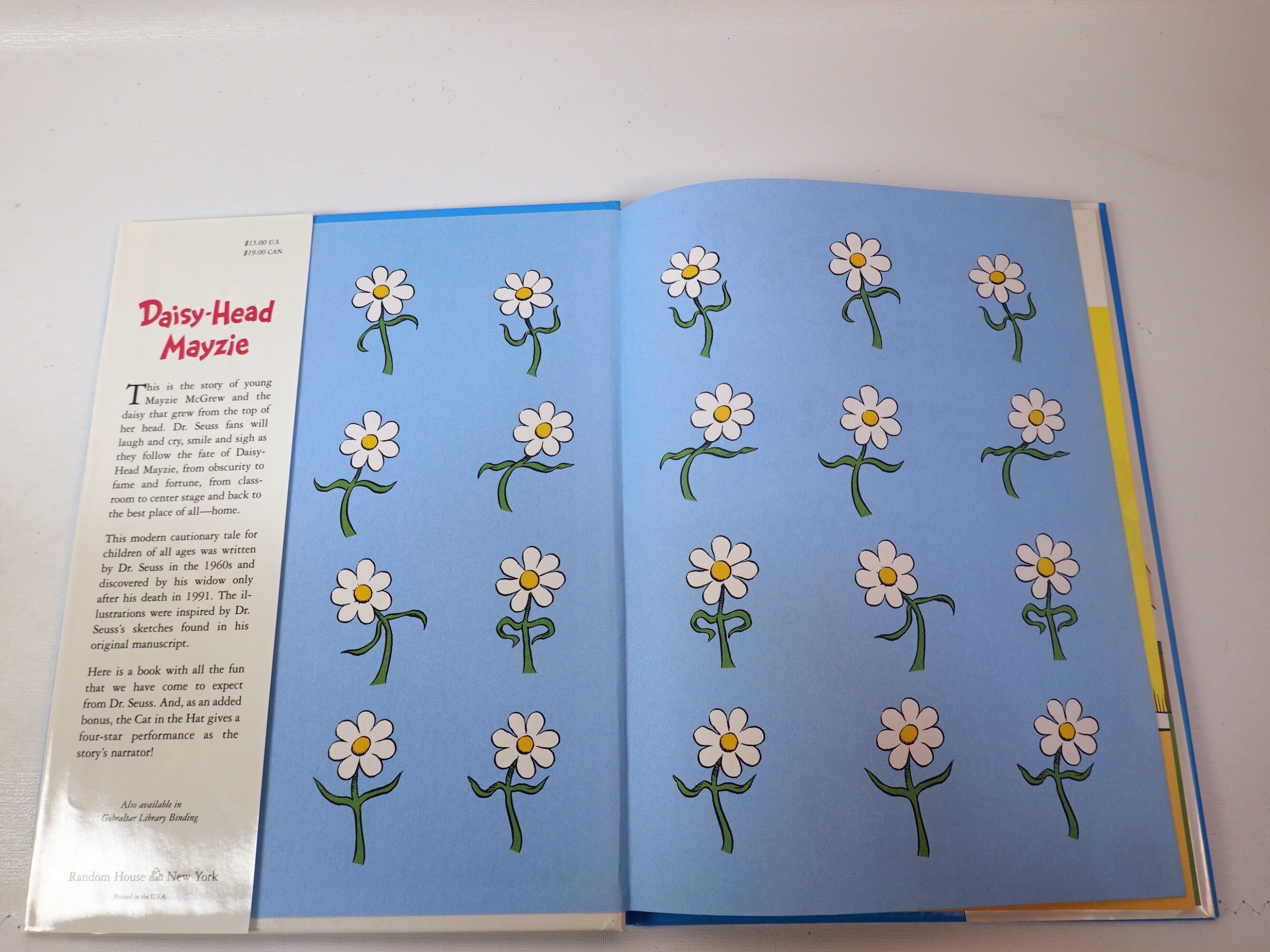 Daisy-head Mayzie by Dr. Seuss First Edition With Dust Jacket in Very ...