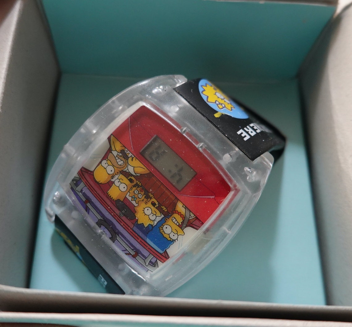 The Simpsons Talking Novelty Watch Burger King Collectible 'are We ...