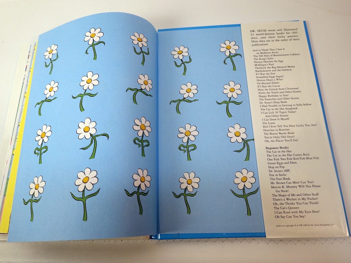Daisy-head Mayzie by Dr. Seuss First Edition With Dust Jacket in Very ...