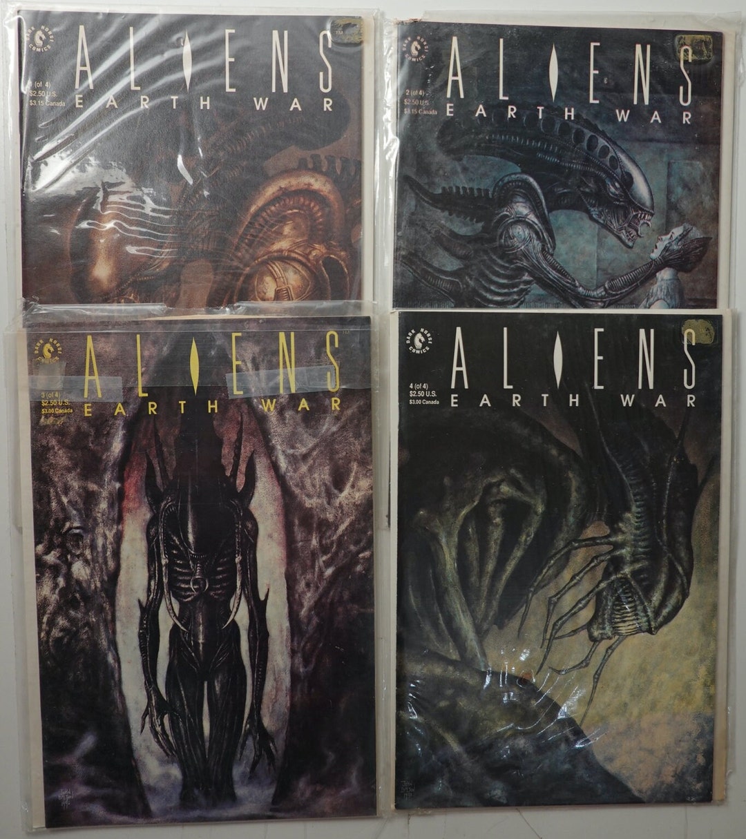 Aliens Earth War 1 4 1990 Dark Horse Comic Books in Good - Etsy
