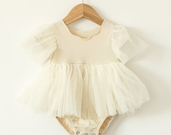 Cream Baby Dress - Etsy