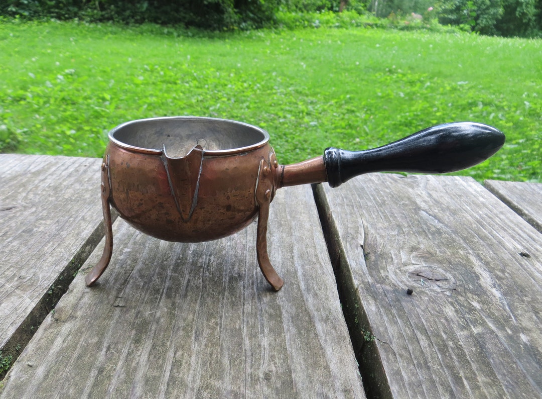 Vintage Copper Spider Pot - Etsy