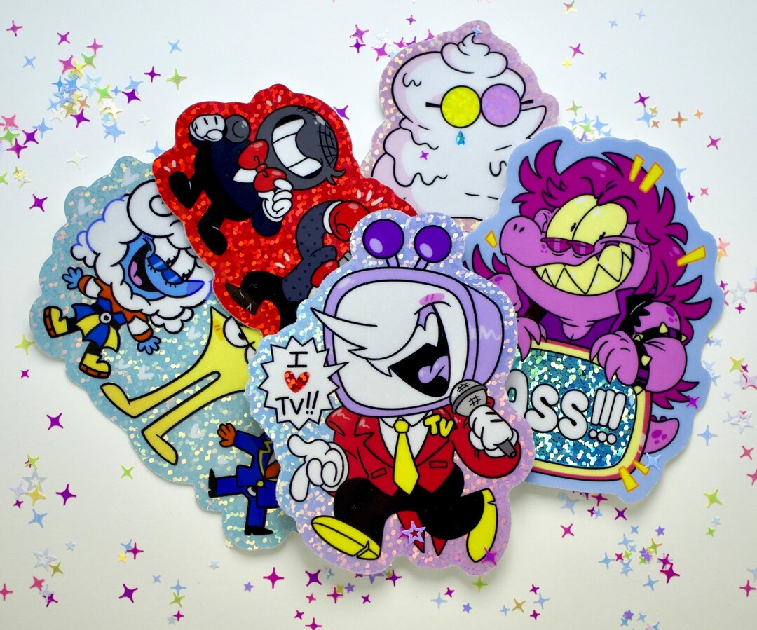 Deltarune Ch 3 Sticker Pack - Etsy