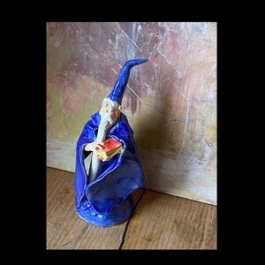 Ceramic Sculpture of Merlin the Wizard | Etsy