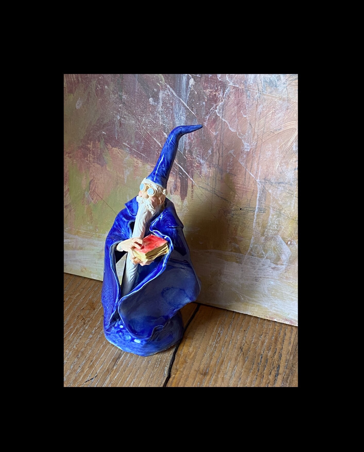 Ceramic Sculpture of Merlin the Wizard | Etsy