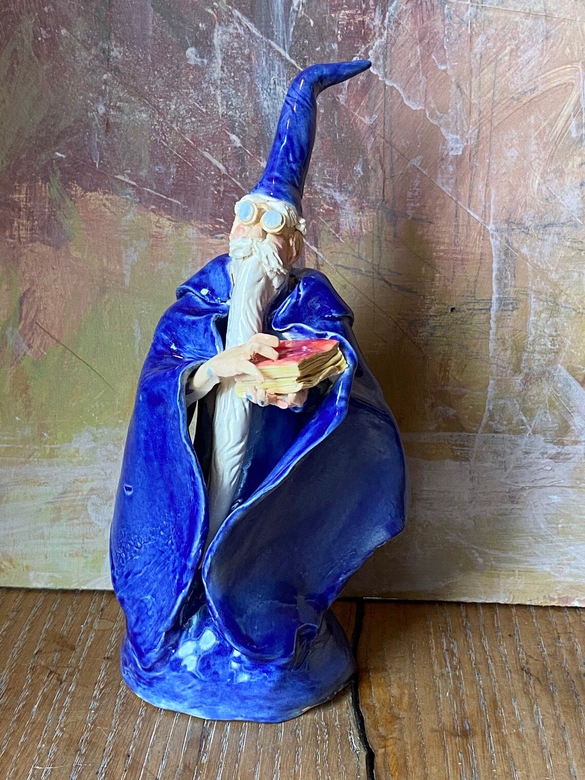 Ceramic Sculpture of Merlin the Wizard | Etsy