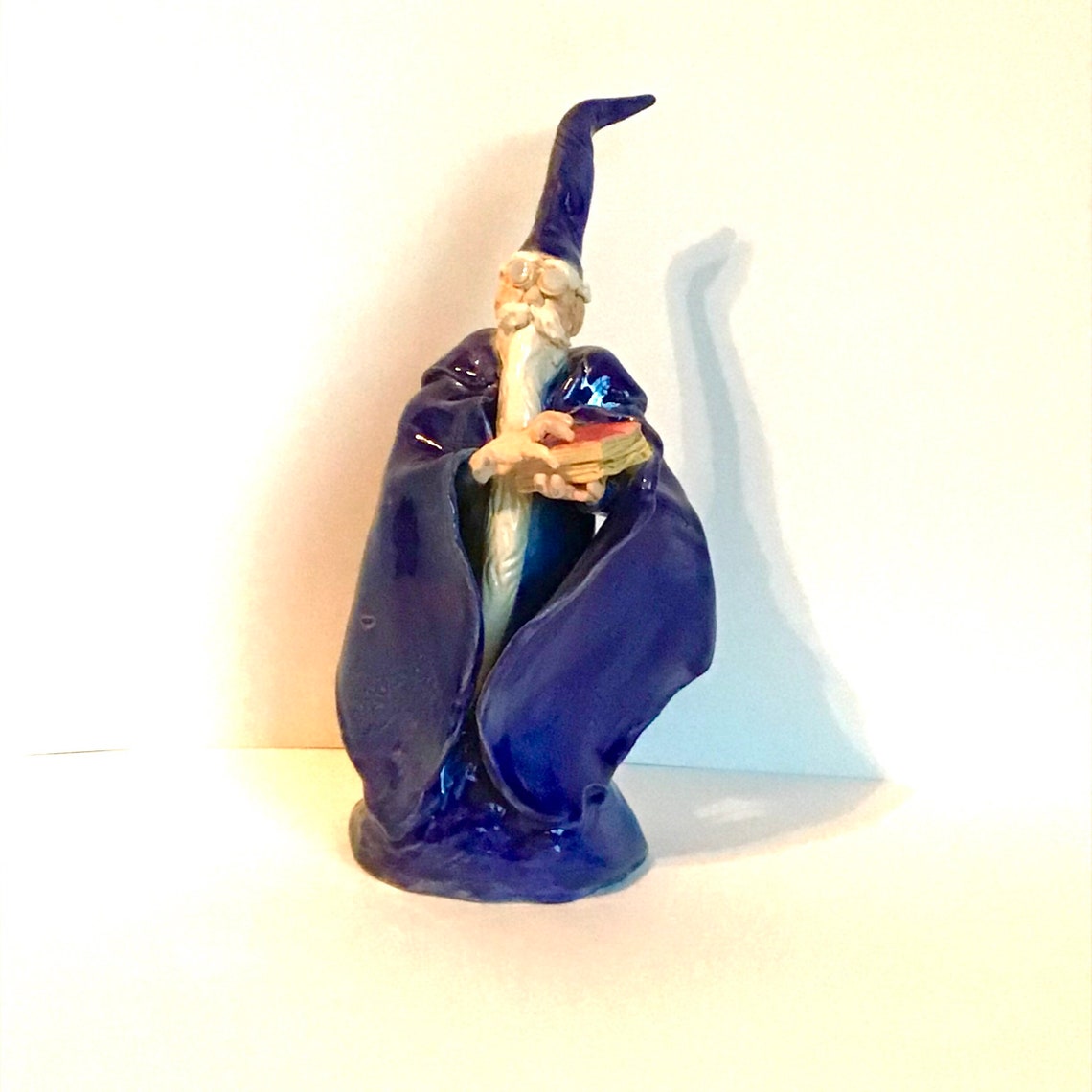 Ceramic Sculpture of Merlin the Wizard | Etsy