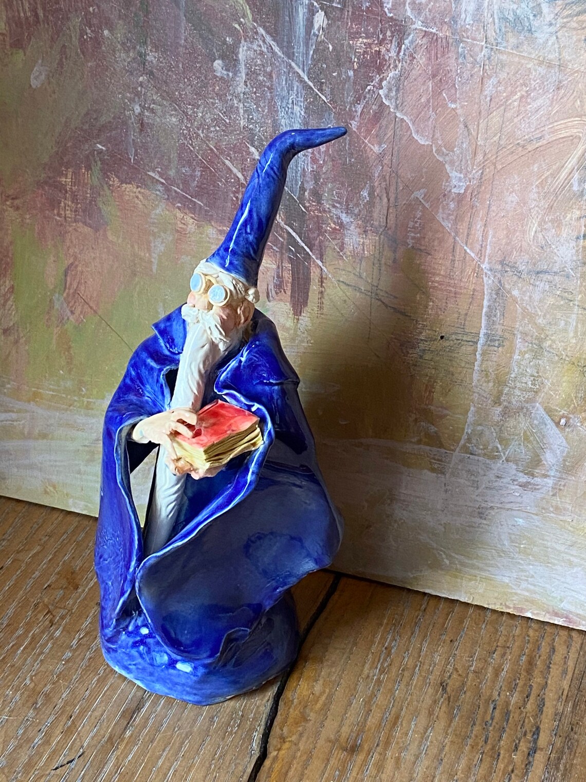 Ceramic Sculpture of Merlin the Wizard | Etsy