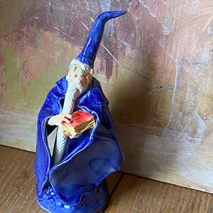Ceramic Sculpture of Merlin the Wizard | Etsy