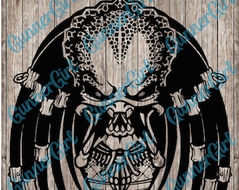 Predator Svg | Etsy