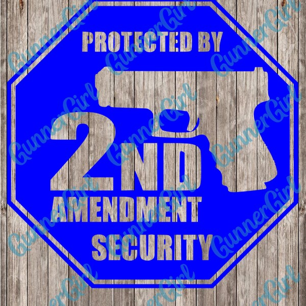 Protected by 2nd Amendment Svg - Etsy