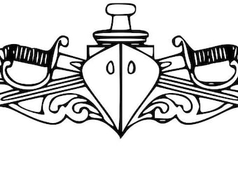 Surface warfare pin | Etsy