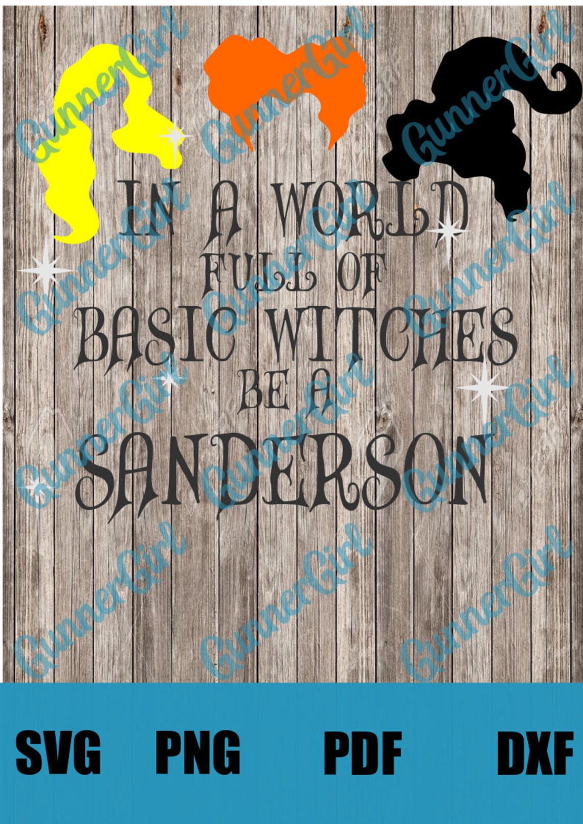 In a World Full of Basic Witches SVG | Etsy