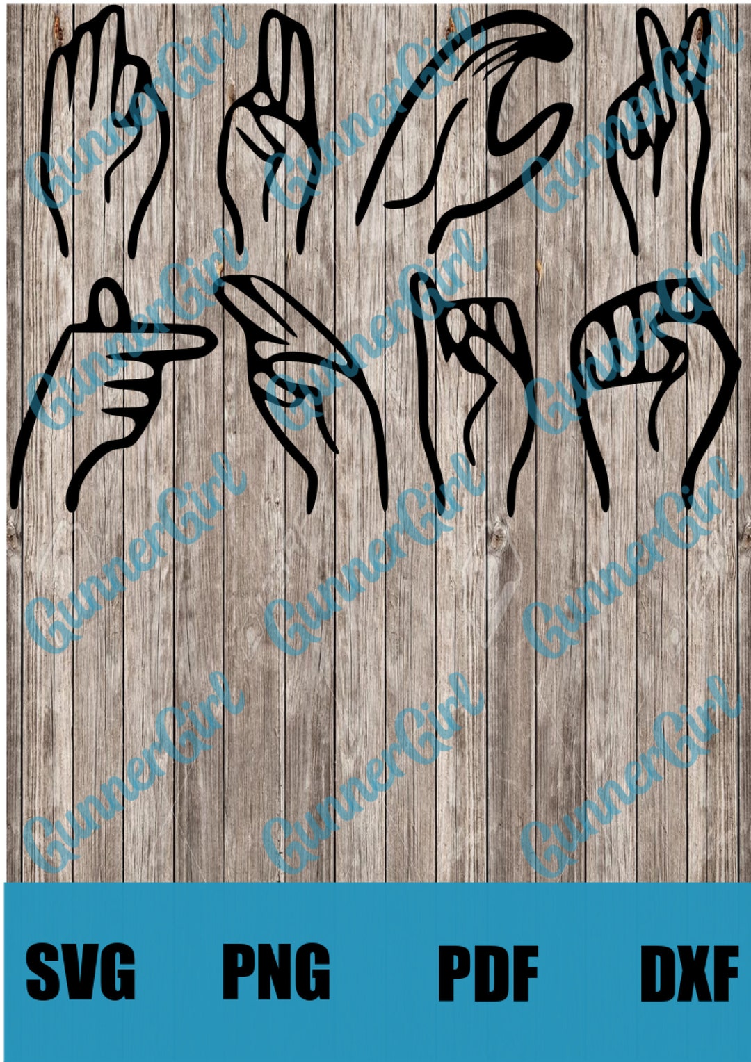 Fu-- This Sign Language SVG - Etsy