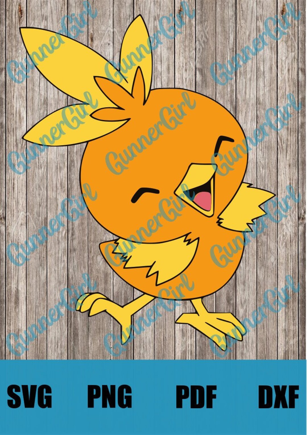 Torchic SVG - Etsy