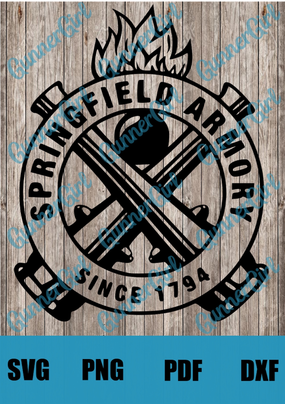 Springfield Armory SVG - Etsy