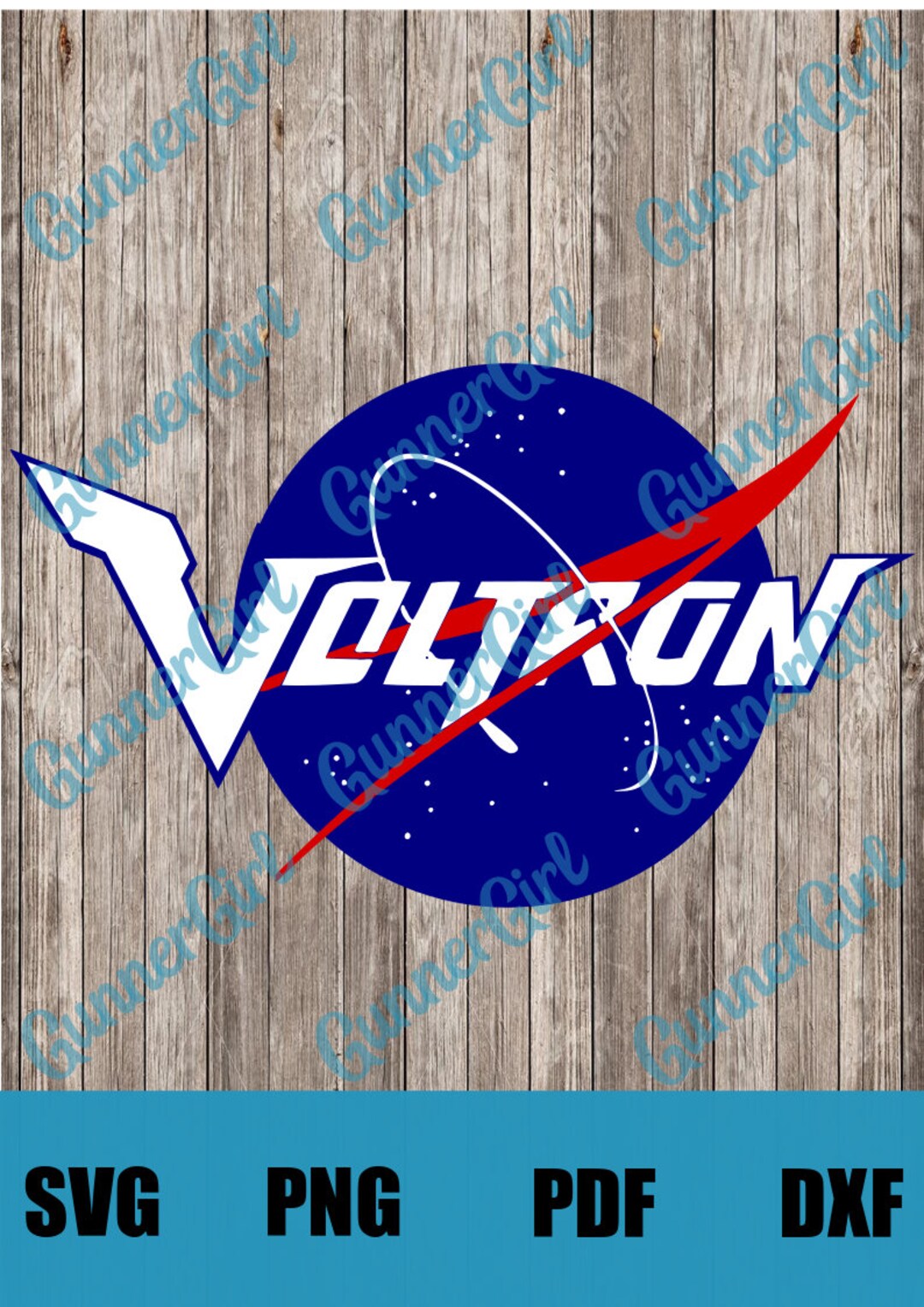 NASA Voltron SVG - Etsy