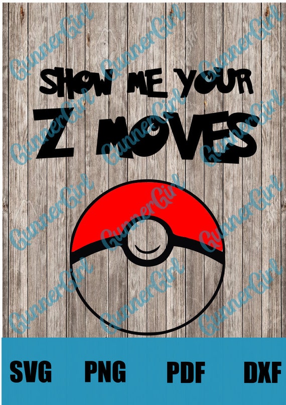 Pokemon Z Moves SVG | Etsy