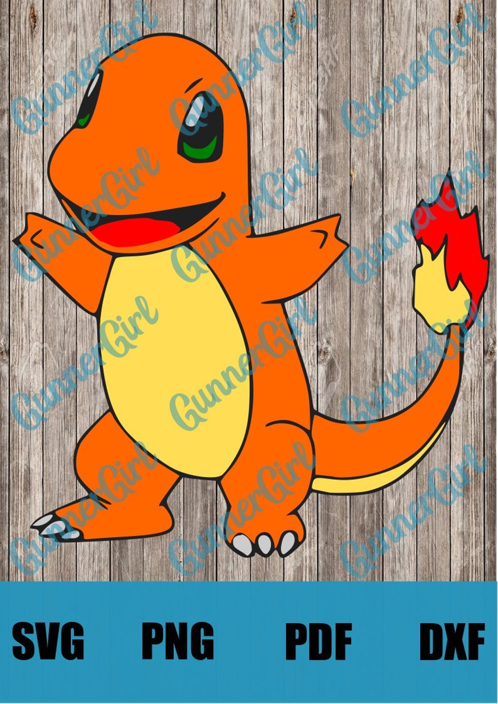 Charmander SVG | Etsy