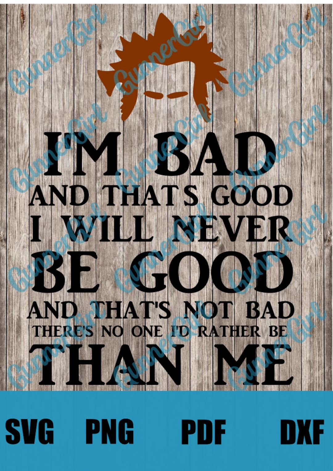 Wreck It Ralph "im Bad and Thats Good" SVG - Etsy