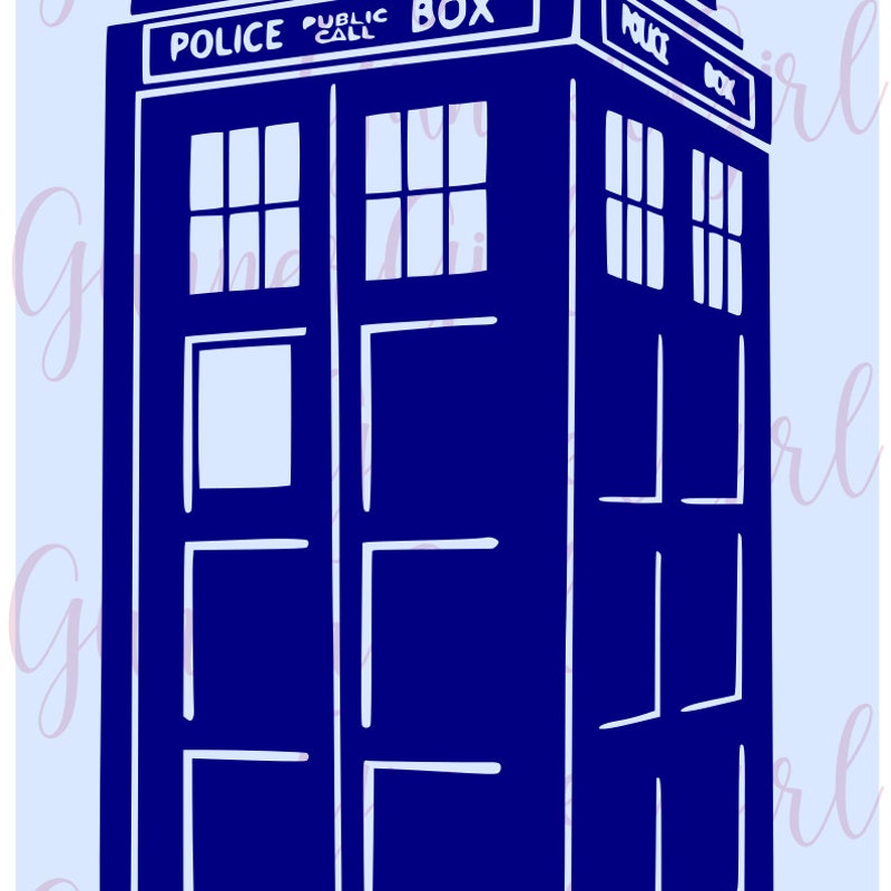 Tardis Svg - Etsy