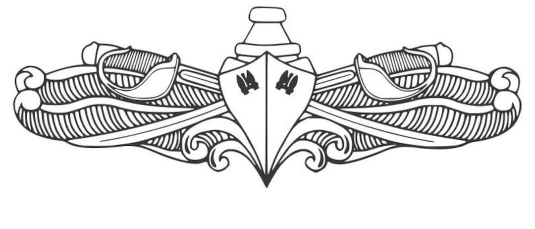 Navy Enlisted Surface Warfare SVG - Etsy