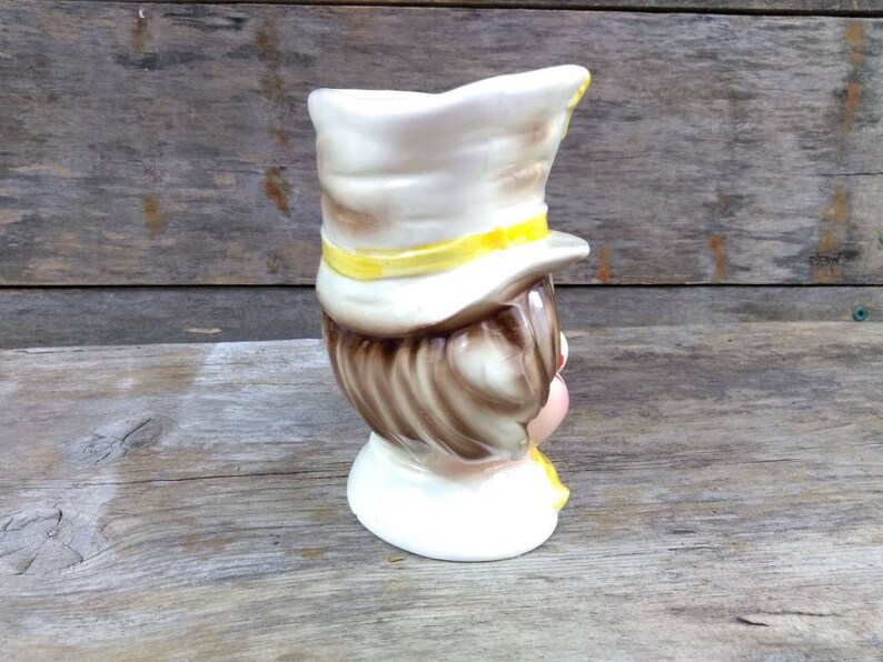 Ceramic Clown Head Vase Succulent Planter Nursery Decor - Etsy