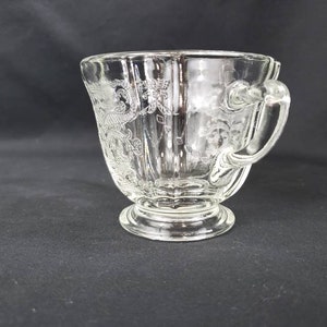 Recollections Clear Creamer Indiana Glass Madrid Pattern - Etsy