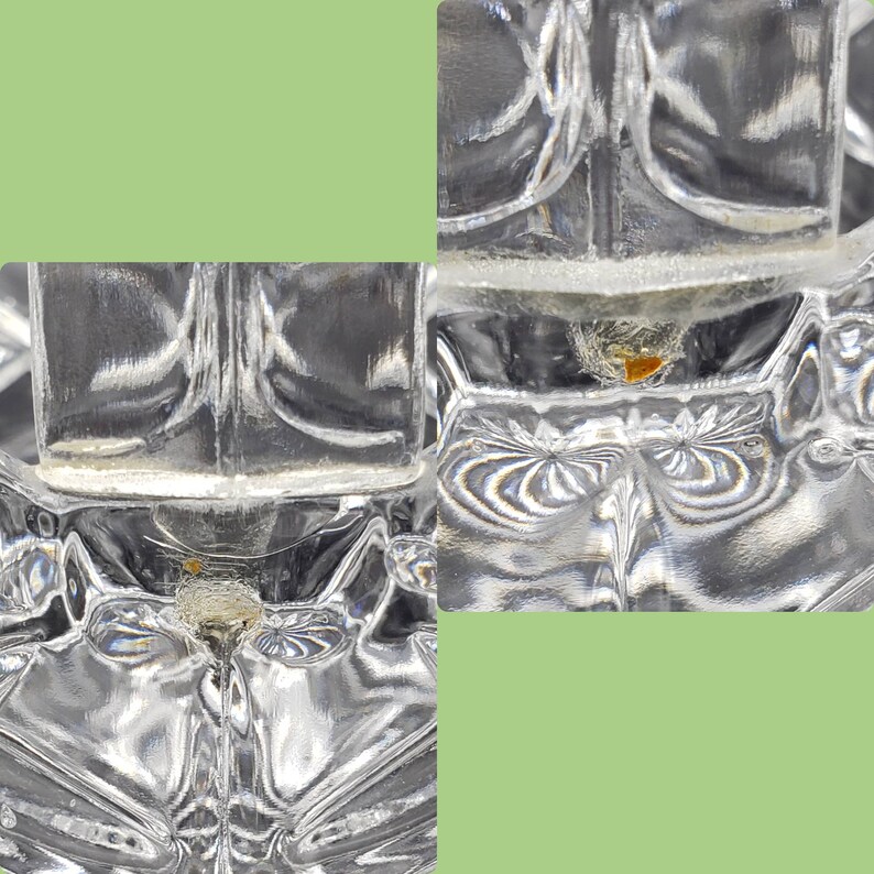 Glass Basket Candy Dish Lead Crystal Entry Table Decor | Etsy