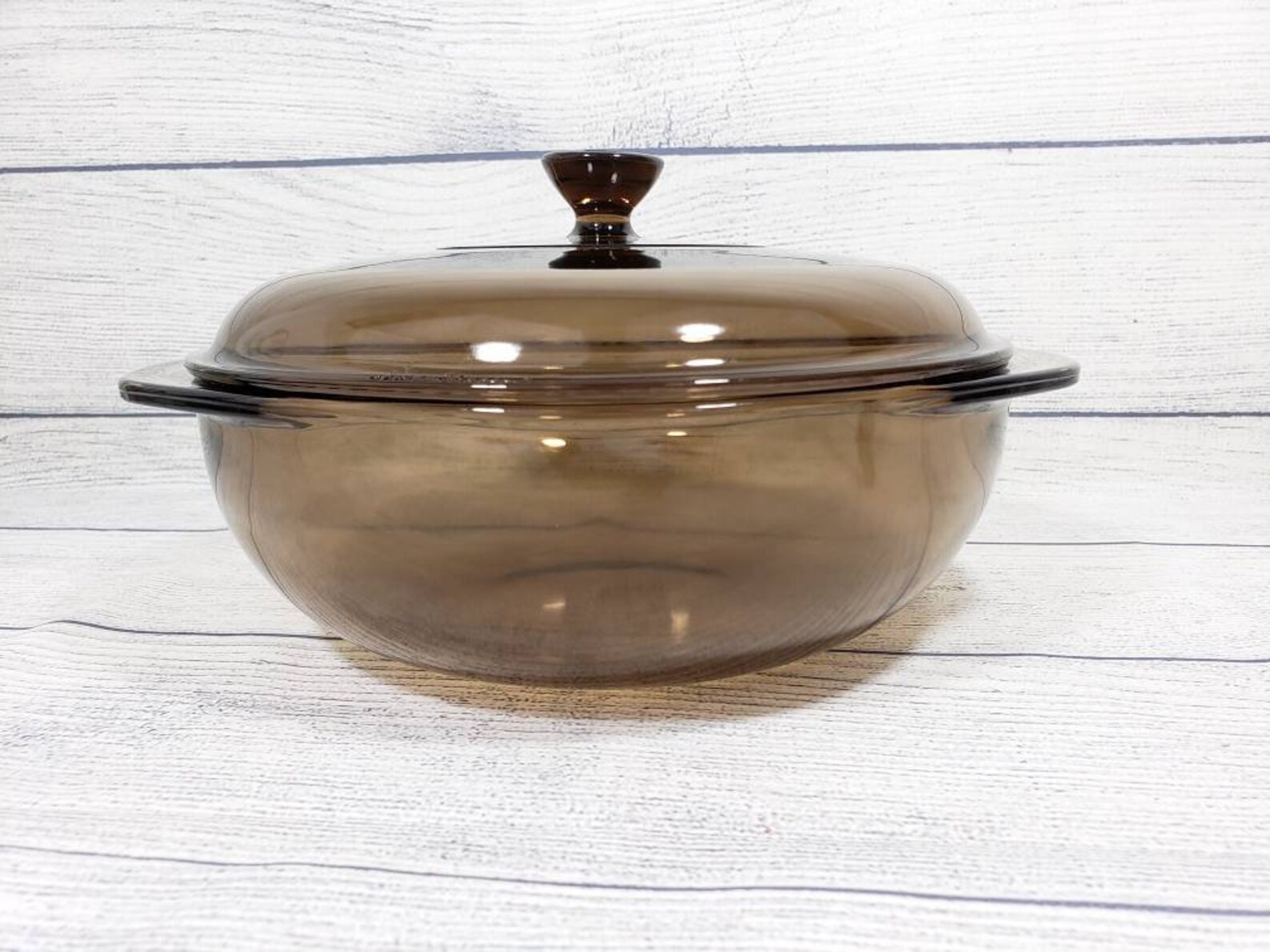 Vintage Pyrex Casserole Dish with Serving Ring 2 Quart Round | Etsy