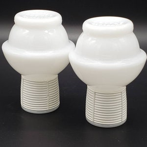 Mckee Glass, Hottle Bottle, Set of 2, Vintage Glasbake, Opaque Glass ...