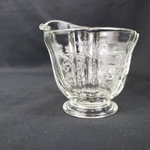 Recollections Clear Creamer Indiana Glass Madrid Pattern - Etsy
