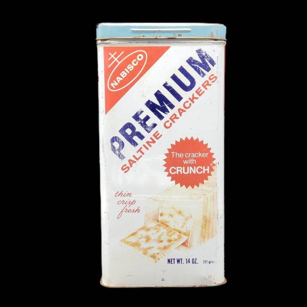 Vintage Cracker Tin - Etsy