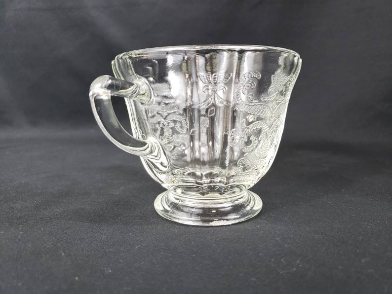 Recollections Clear Creamer Indiana Glass Madrid Pattern | Etsy