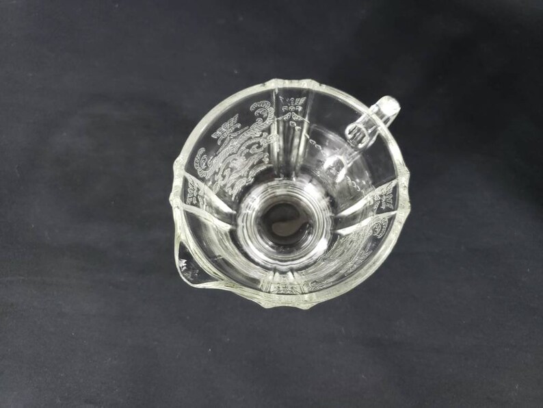 Recollections Clear Creamer Indiana Glass Madrid Pattern | Etsy