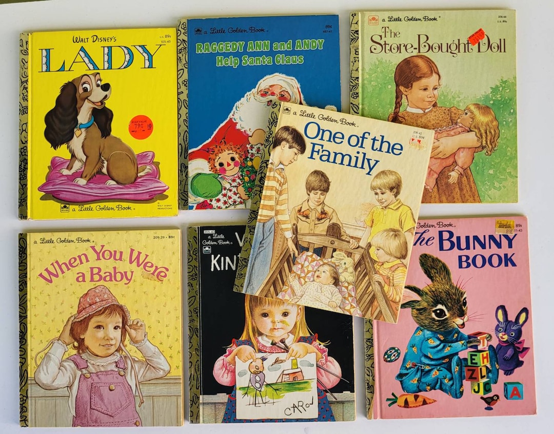 Vintage Little Golden Books, 1950s, 1960s, 1970s, 1980s - Etsy