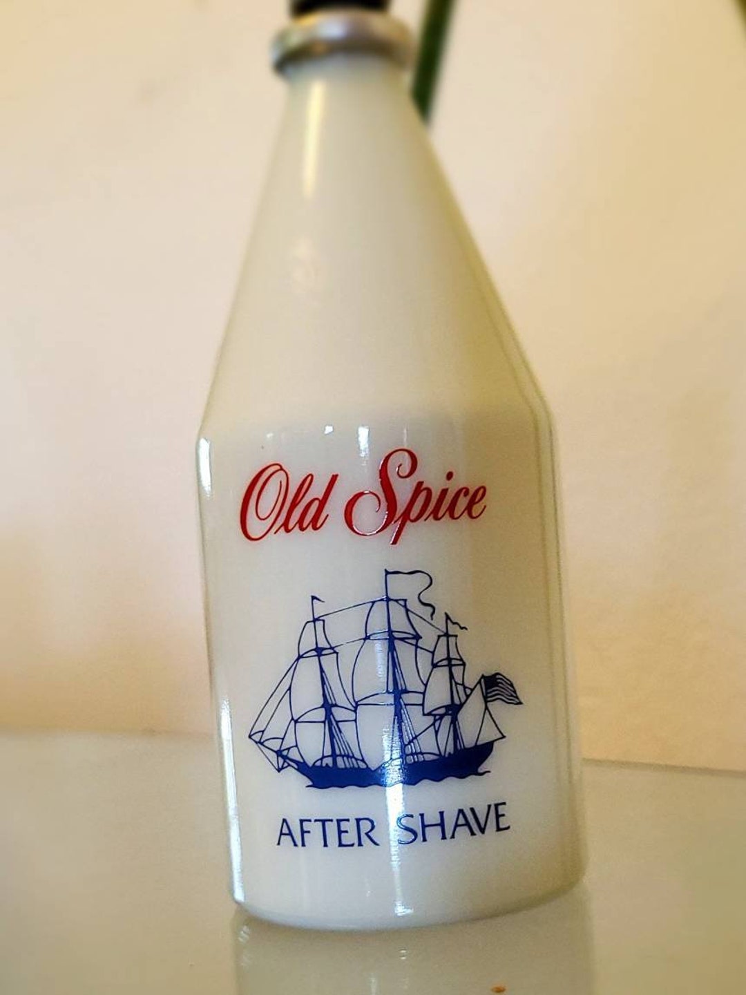 Vintage 1980s Half-full Old Spice Cologne Bottle - Etsy