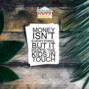 Funny Sign | Money Humor| Parenting Humor Sign| Money Talks| Sarcasm ...