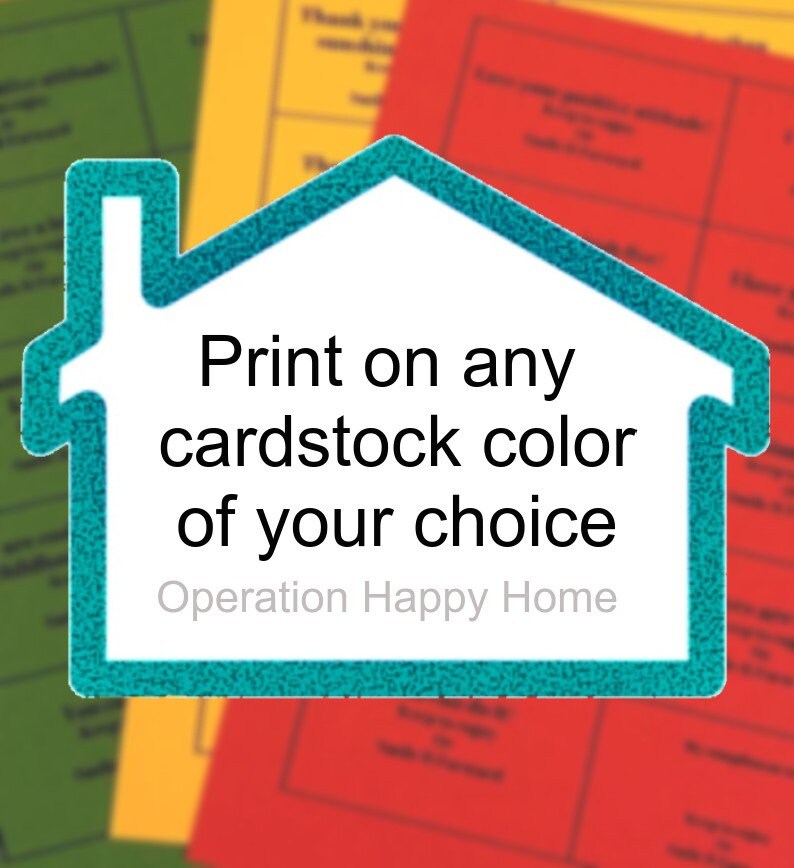 Compliment Cards, Kindness Confetti, DIY Printable Cards, Positivity ...