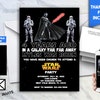 Area 51 Alien Birthday Invite 7x5 Digital Personalized Invitation Top ...