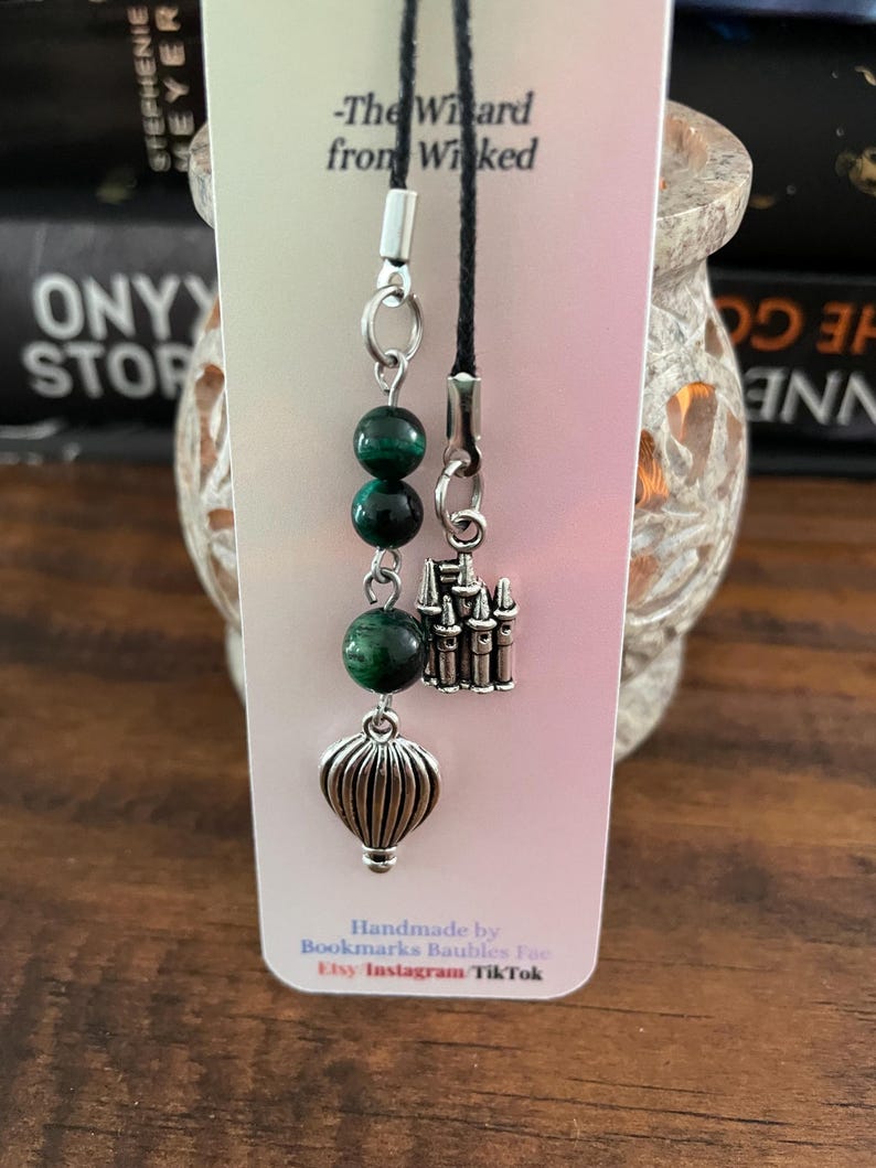 Wizard Bookmark From Wicked, Wicked for Good, Land of Oz, Witch and ...