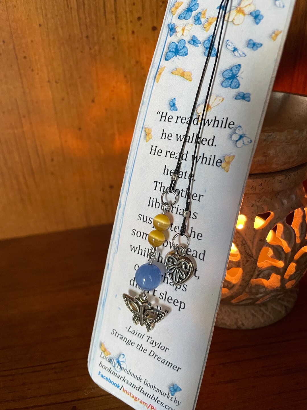 Strange the Dreamer Bookmark, by Laini Taylor, Lazlo Strange, Weep ...