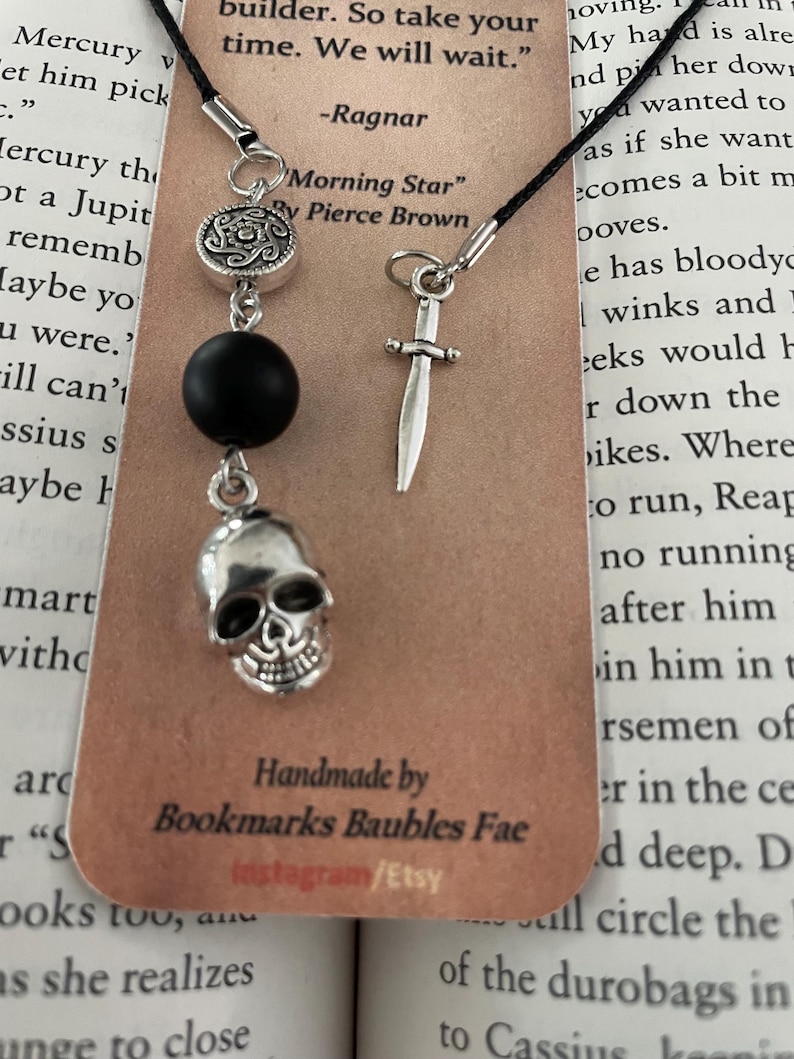 Ragnar Volarus Bookmark, Red Rising Series Pierce Brown, Darrow, Sevro ...