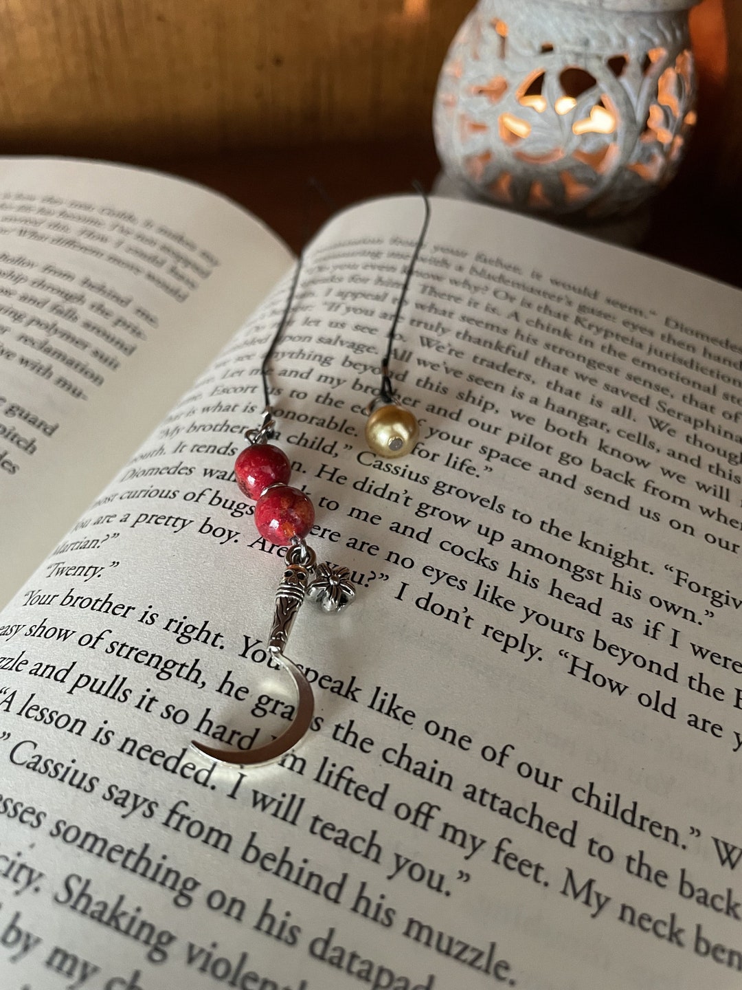 Darrow Bookmark, Red Rising Series Pierce Brown, Book Lover Gift, Book ...
