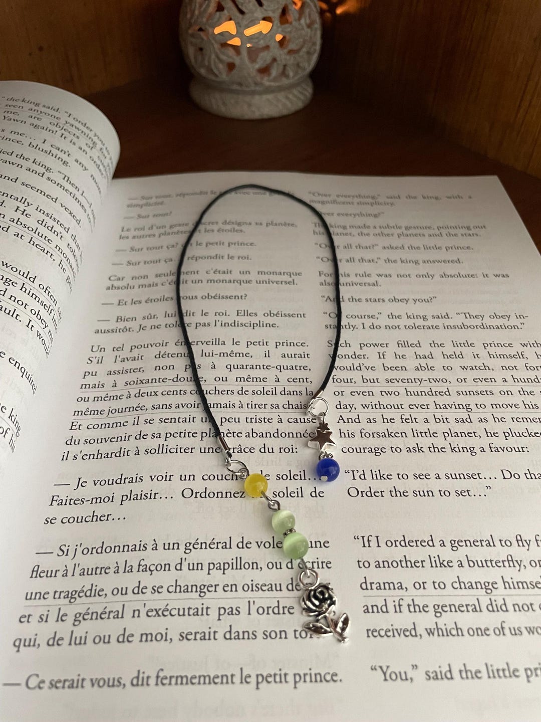 The Little Prince Bookmark, Heart, Rose, Fox, Le Petit Prince, Book ...