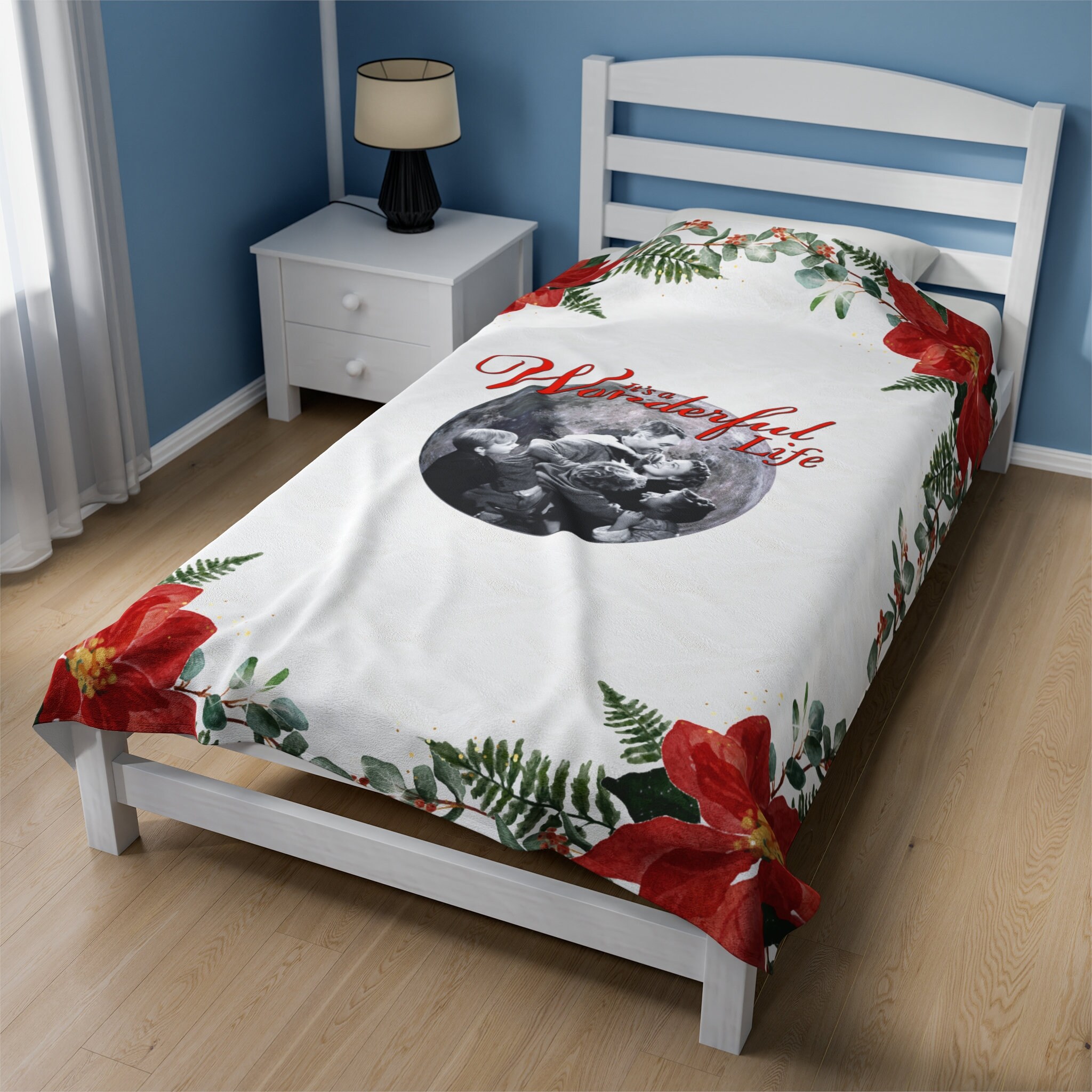 Its a Wonderful Life Plush Blanket, Its a Wonderful Life Blanket, Its a ...