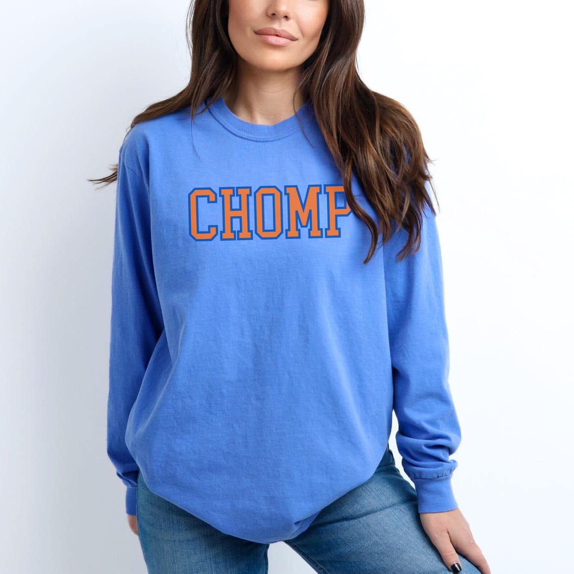 UF Long Sleeve T-shirt, Florida Shirt, Gators Shirt, CHOMP Shirt ...